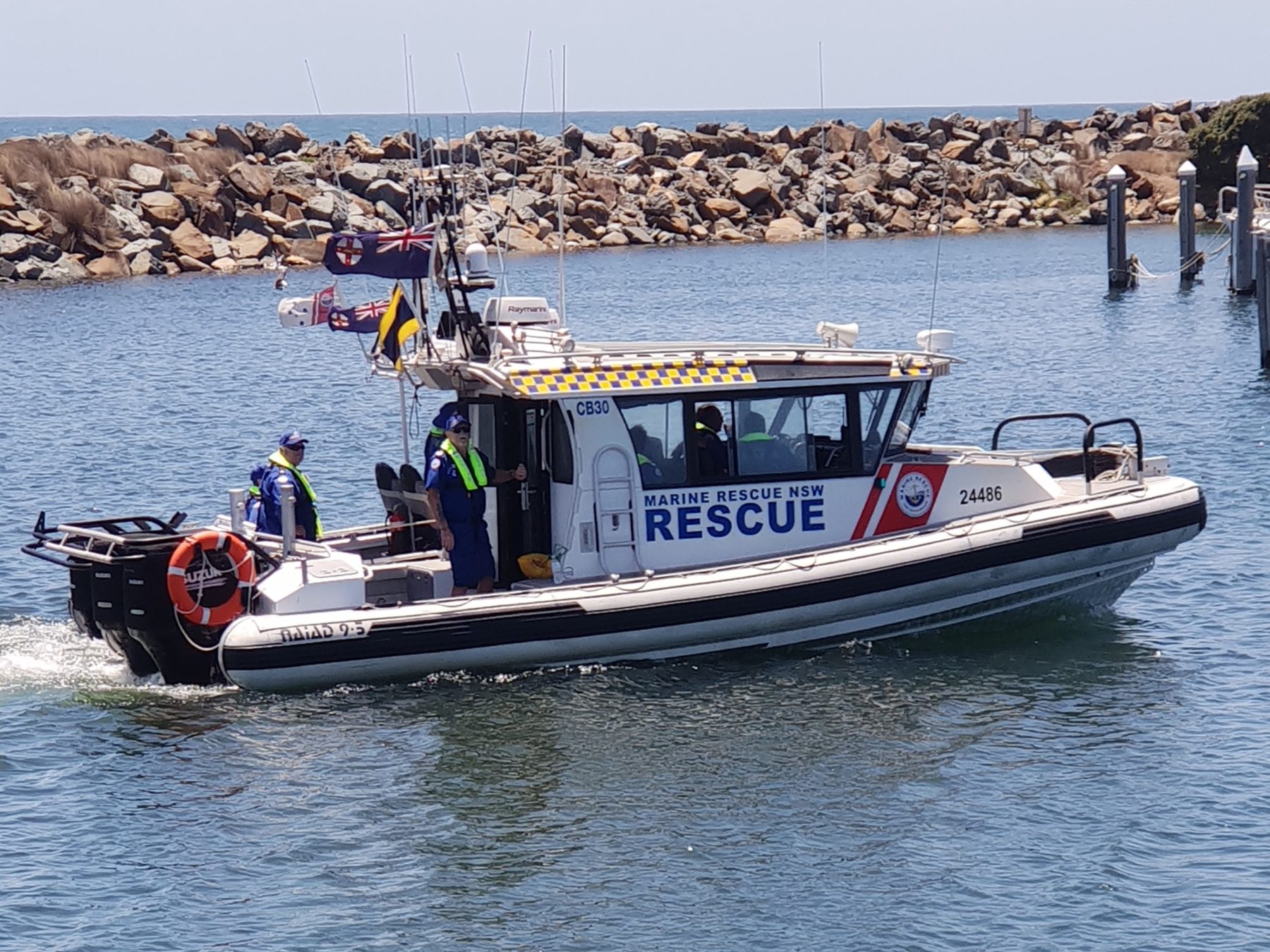 Our rescue vessels - Crowdy Harrington